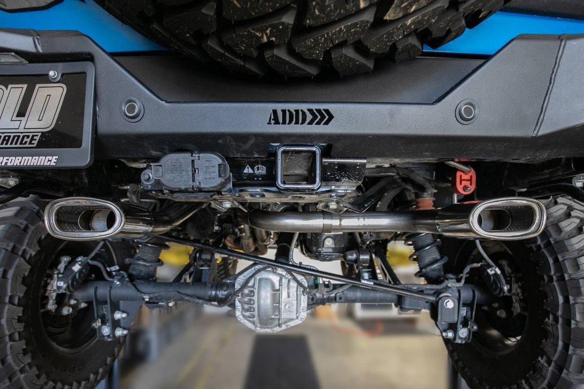 Ford Bronco Raptor 2022+ V6 3.0L (tt) - Axle-Back Exhaust System – BOLD ...